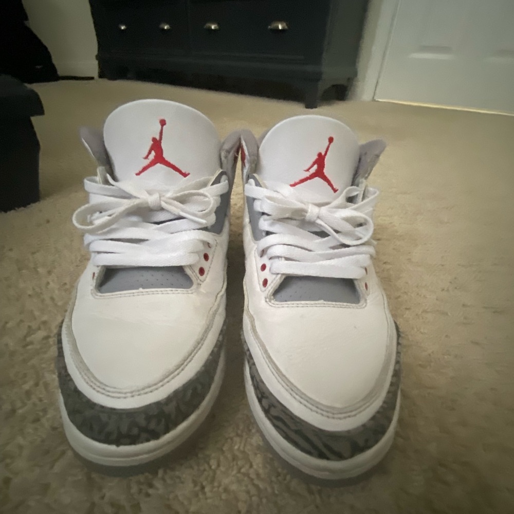 Jordan 3 Fire Red (Used) Original All - Gem